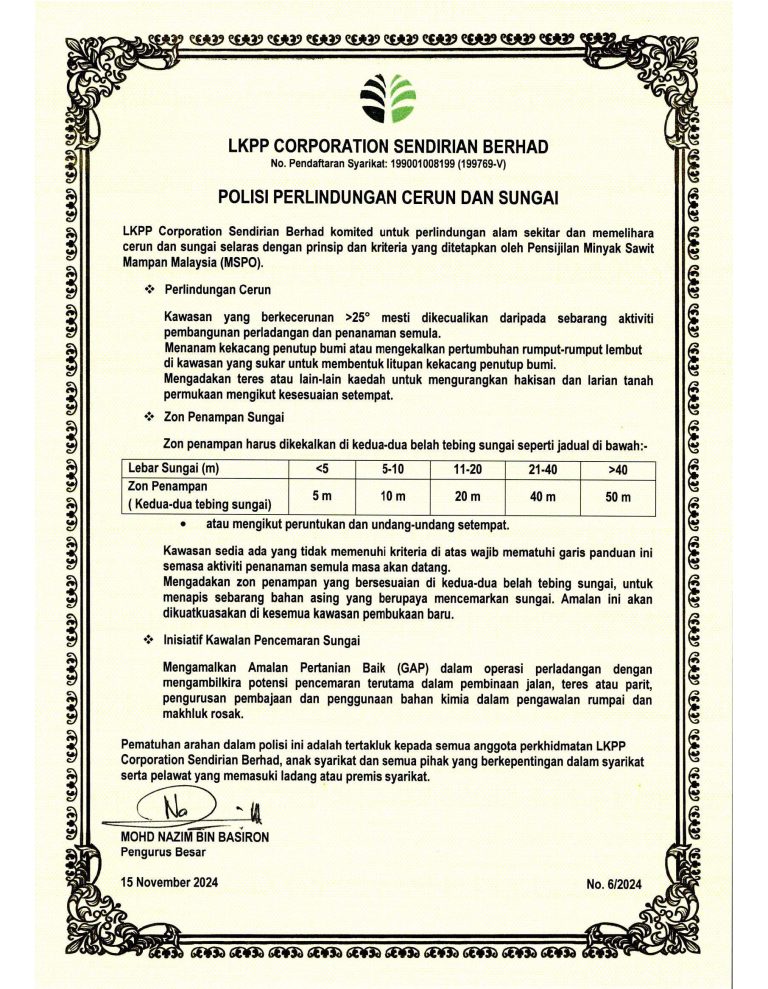 POLISI SYARIKAT - LKPP Corporation Sendirian Berhad